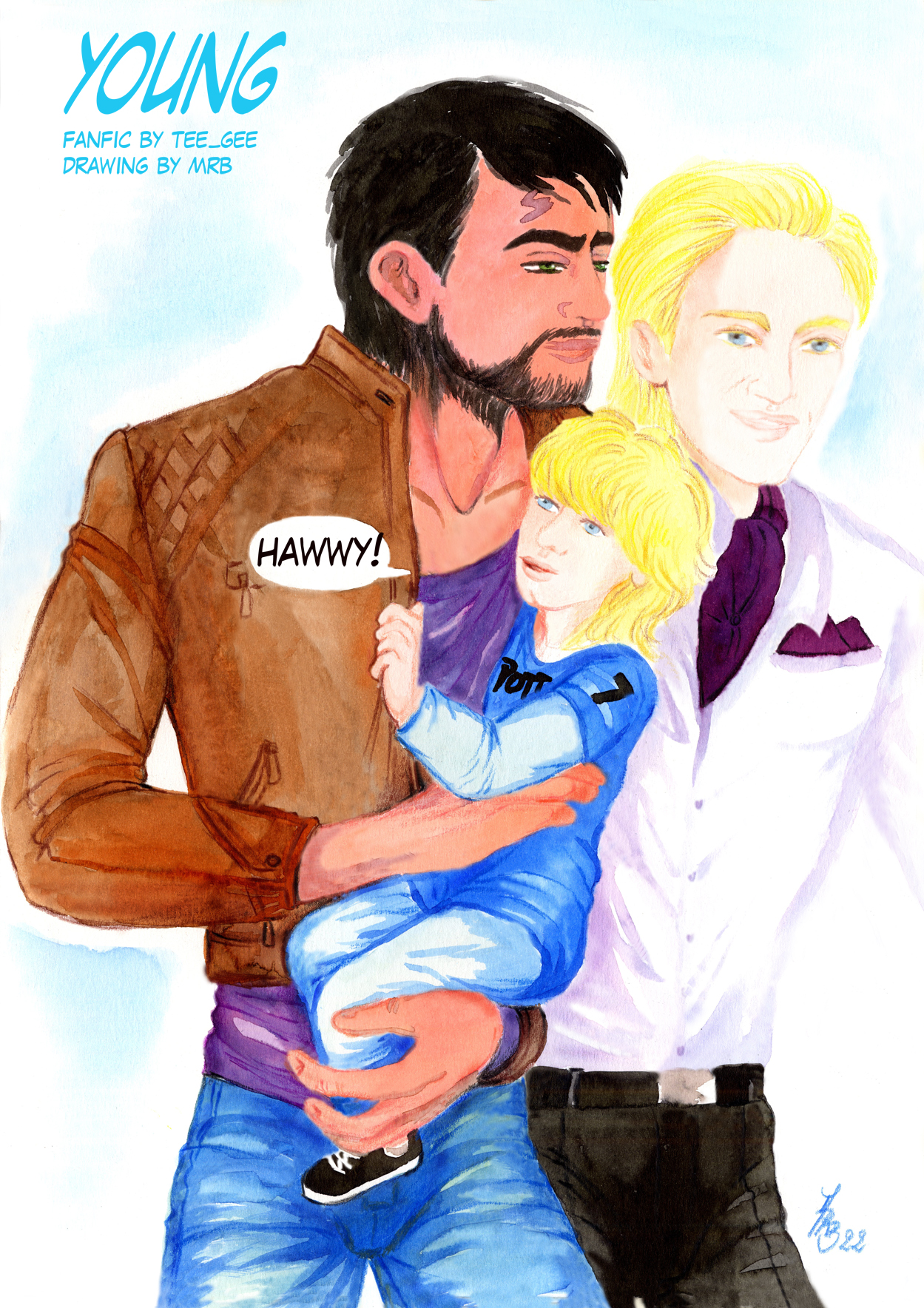 Drawing from "Young" fan fiction - Manga and comics by MRB